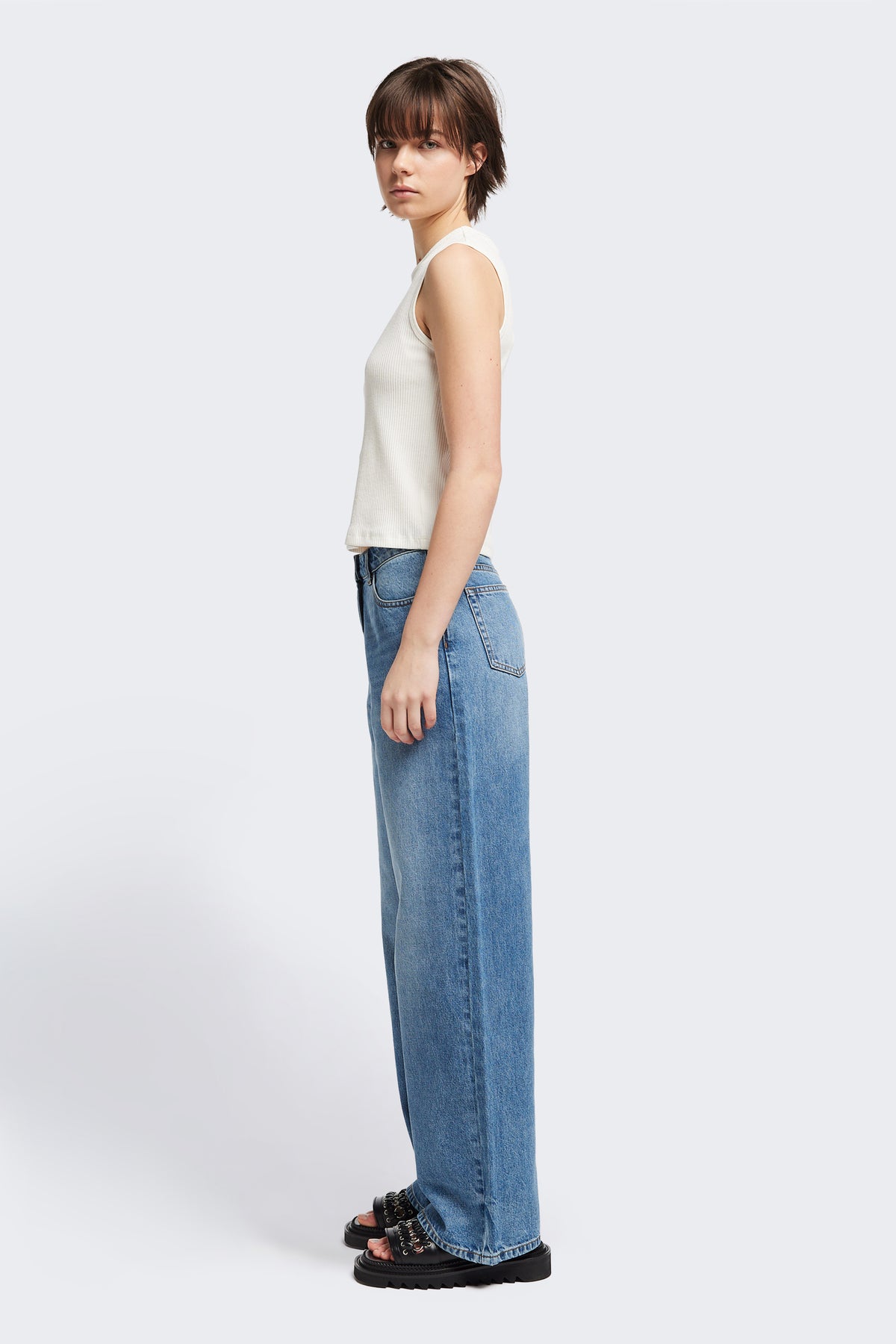 Shop Temple Jean - Mid Wash | Kloke